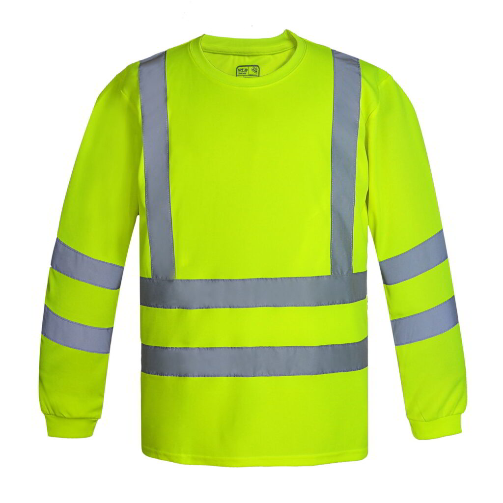Polera Alta Visibilidad con cinta Reflectante / Portal Ropa Empresas.cl